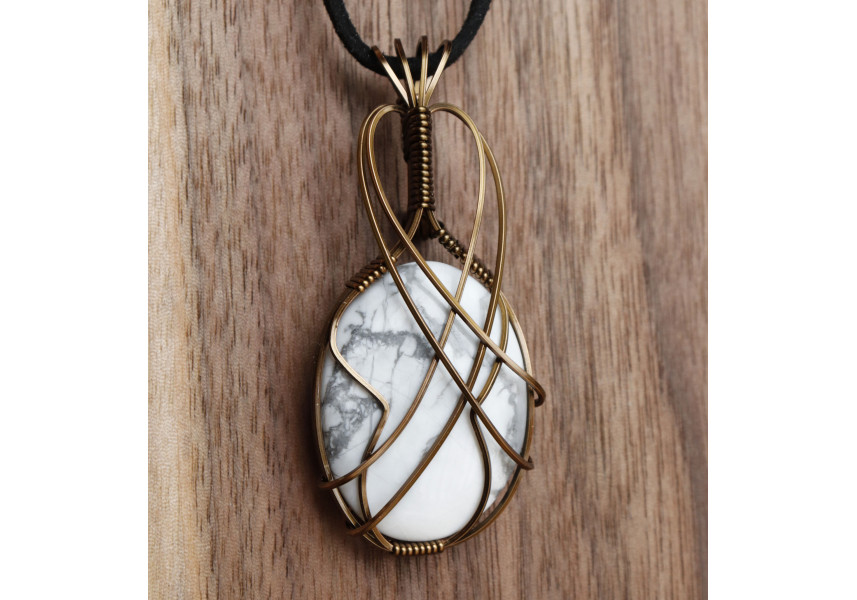 Howlite Pendant